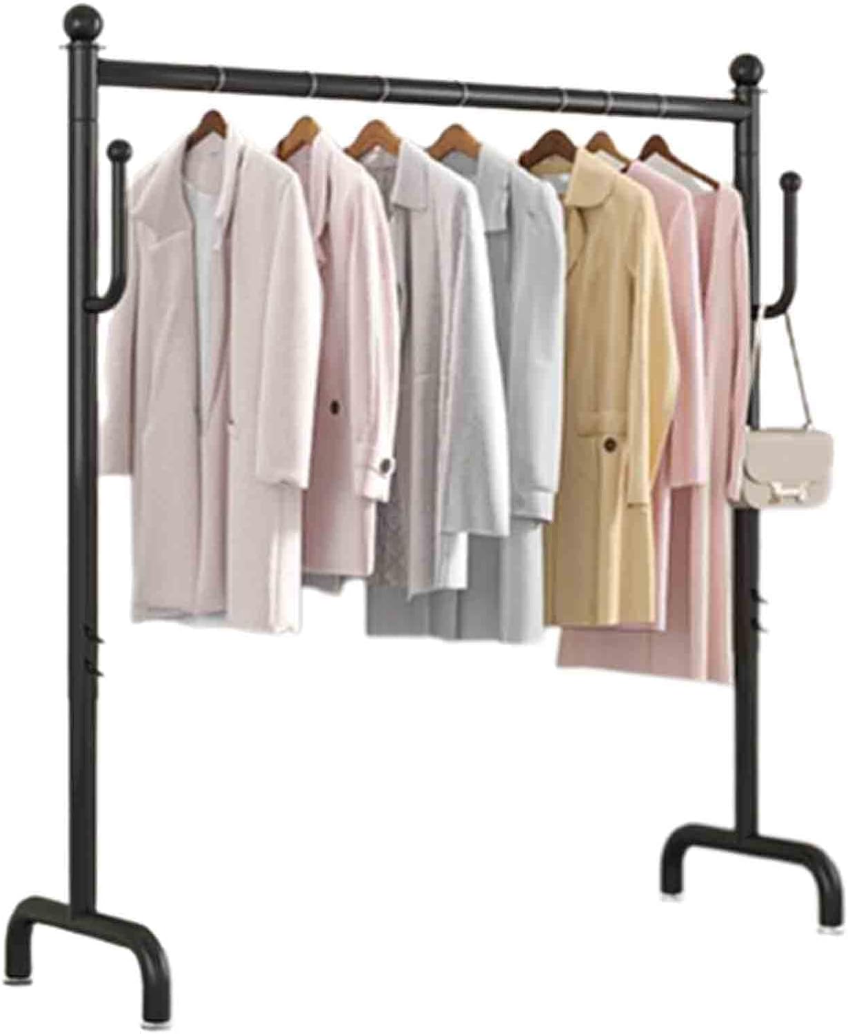 Amazon.com: Black Industrial Metal Pipe Clothing Rack,Garment Rack for ...