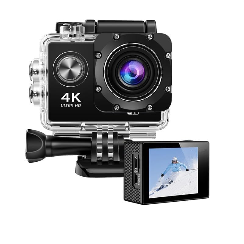 BEEBIRD 4K Action Camera with Accessories Kit | WiFi | 16 MP | 170 ...