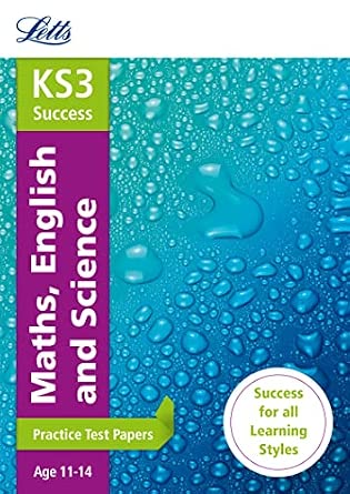 Amazon | Letts Key Stage 3 - Maths, English and Science Practice Test ...