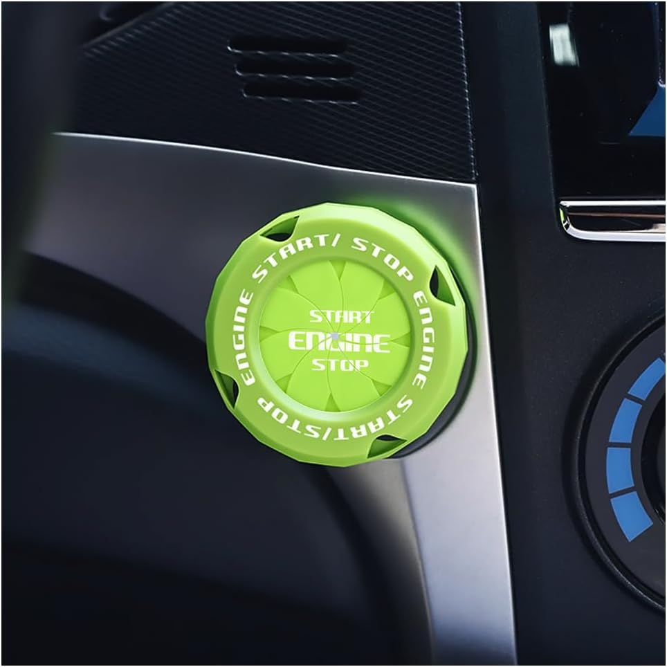 Amazon.com: Car Push Start Button Cover,Fashionable Push to Start ...