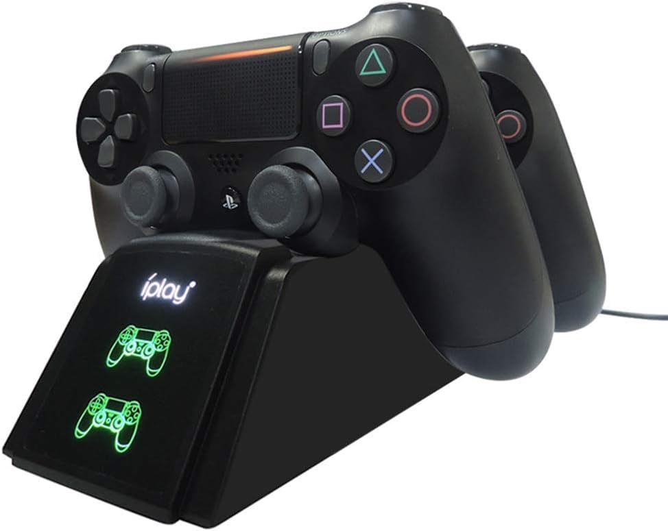 PS4 Controller Charger Dual USB Fast Charging Dock Station For Sony ...