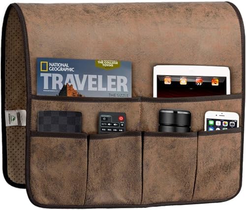 Amazon.com: Sofa Armrest Organizer Non-Slip Arm Chair Bedside Caddy ...