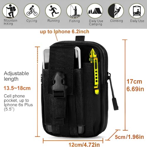 MORJCG Molle Pouches, Tactical Pouch, EDC Belt Military Backpack ...