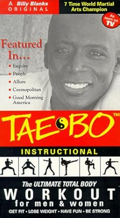 Amazon.com: Tae-Bo Workout: Instructional [VHS] : Billy Blanks, Seth ...