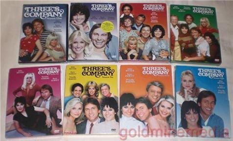 Amazon.com: Three's Company - The Complete Series Seasons 1-8 [DVD ...