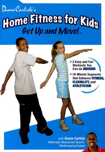 Amazon.co.jp: Duane Carlisle's Home Fitness for Kids: Get Up & Move! : DVD