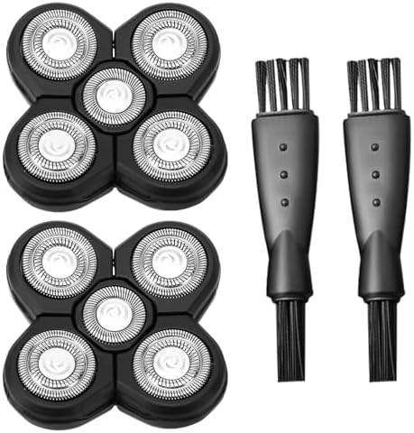 Amazon.com: 2Pcs Shaver Replacement Blades Head Shaver, Universal 5 ...