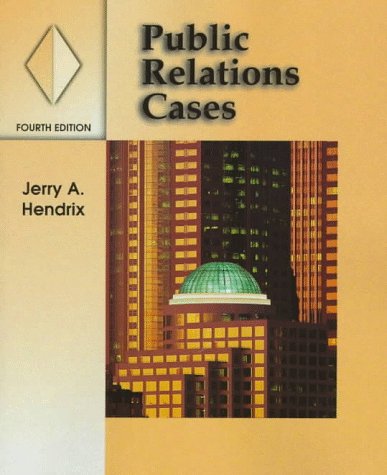 Amazon | Public Relations Cases (Mass Communication Series) | Hendrix ...