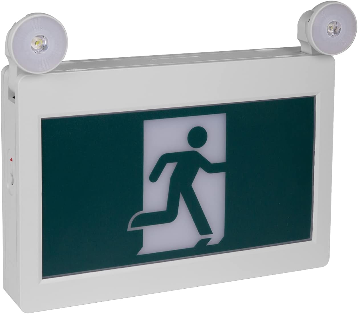 EXITLUX 1 Pack Green Led Emergency Lights with Exit Sign Backup ...