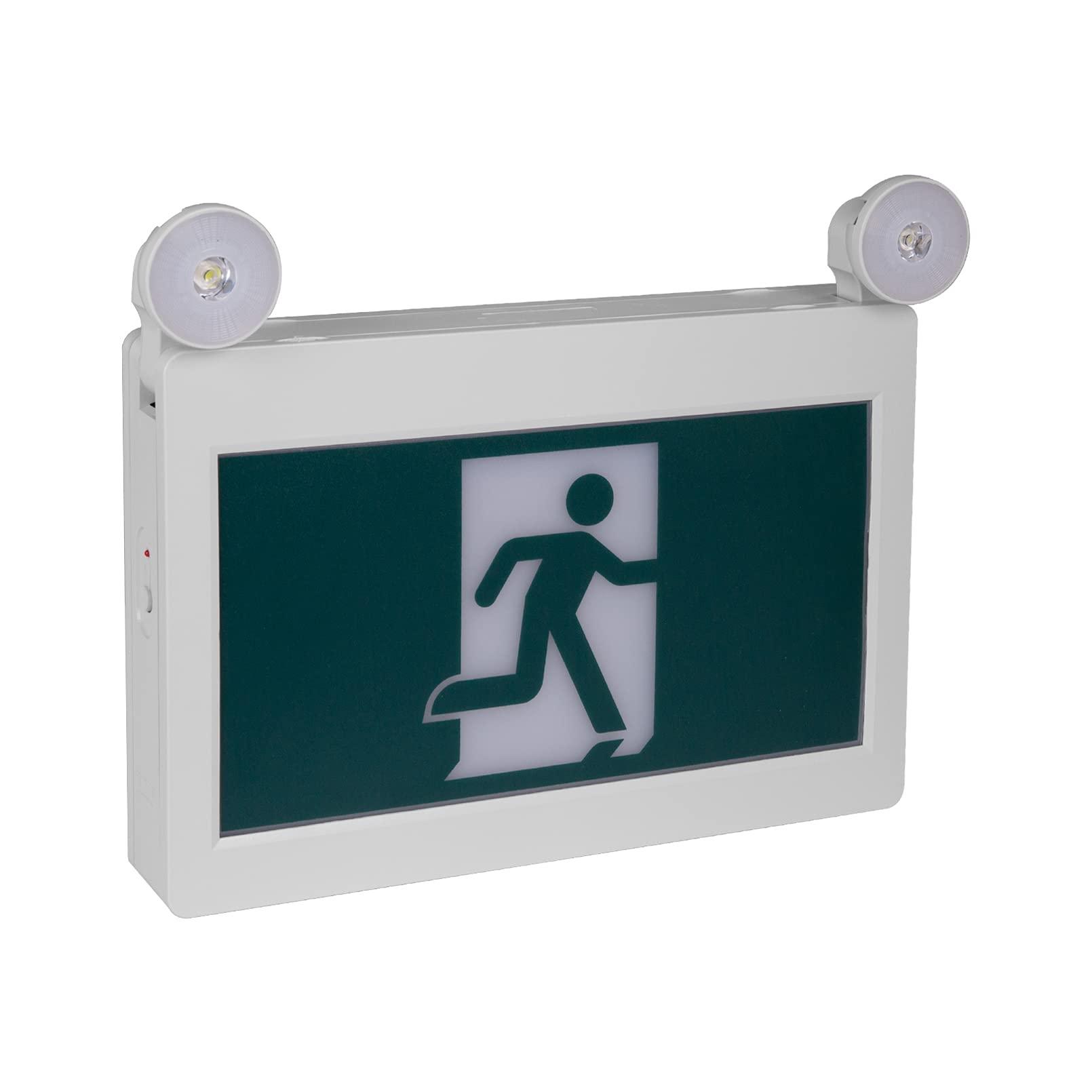 EXITLUX 1 Pack Green Led Emergency Lights with Exit Sign Backup ...