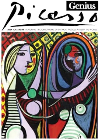 Tallenge - Pablo Picasso - 2024 Wall Calendar - 12 x 17 Inches for Home ...