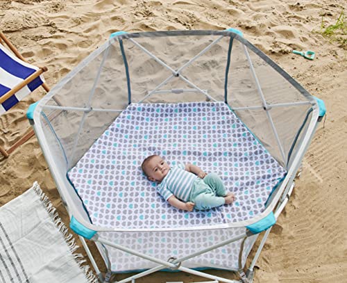 Regalo My Portable Play Yard Deluxe with Removable Pad, Indoor and ...