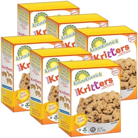 Amazon.com: Kinnikinnick KinniKritters Gluten Free Animal Cookies, 8oz ...
