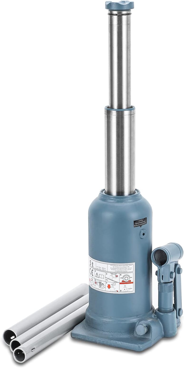 Amazon.com: Cat 240342 4 Ton Truck, Bottle Jack and Stand in One, Car ...