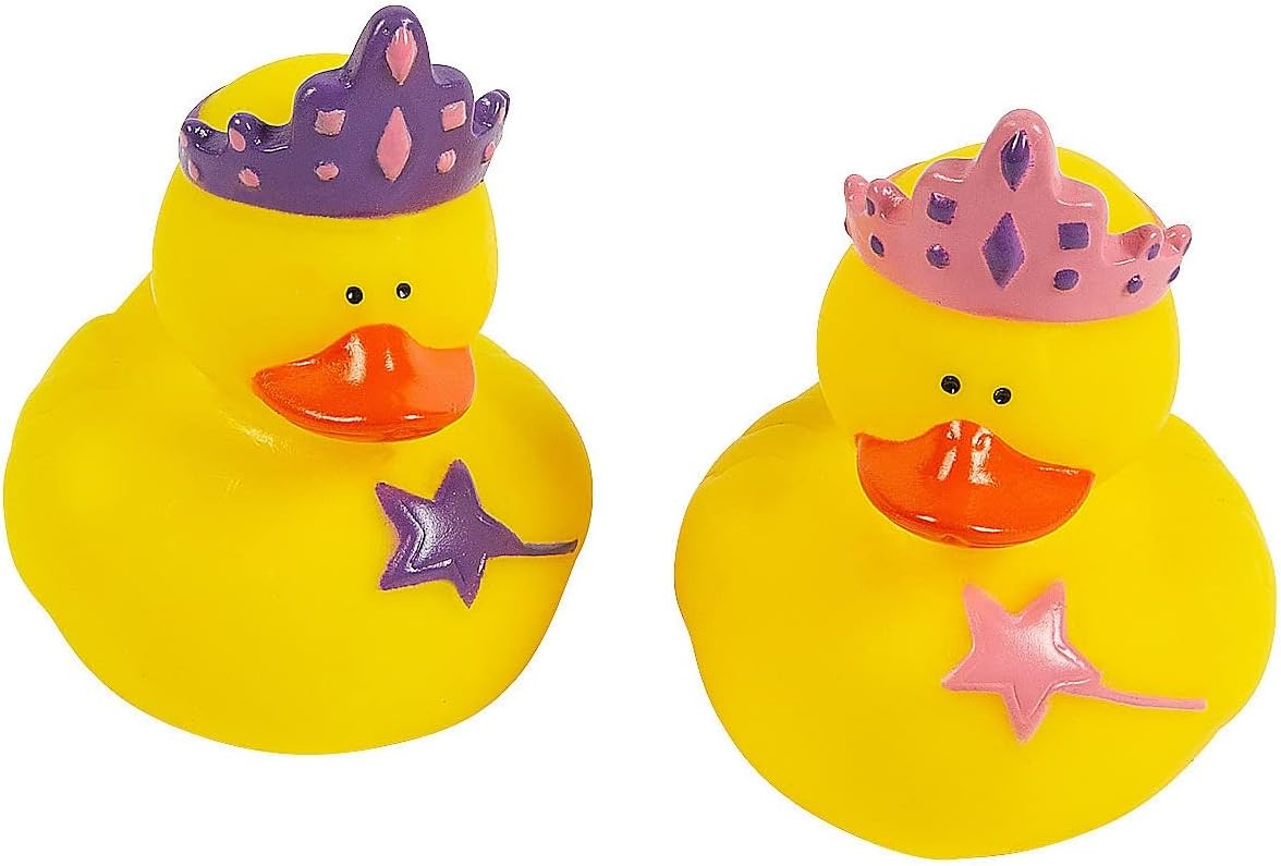 Amazon.com: HAPPY DEALS ~ Princess Rubber Ducks | 12 Pack | Party ...