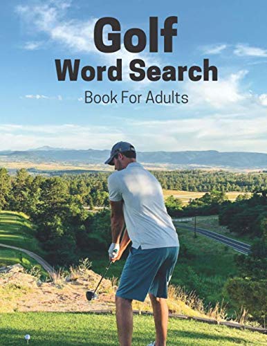 Amazon.com: Golf Word Search Book For Adults: Large Print Golf Gift ...