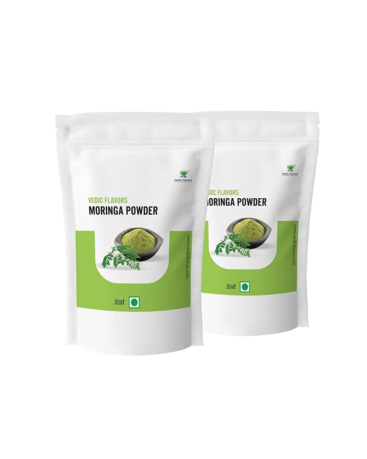 Buy BAGAT Vedic Flavors Moringa Powder, 500g / Drumstick Leaves Powder ...