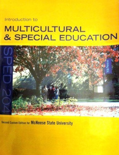 Introduction to Multicultural & Special Education, SPED 204, 2nd Custom ...