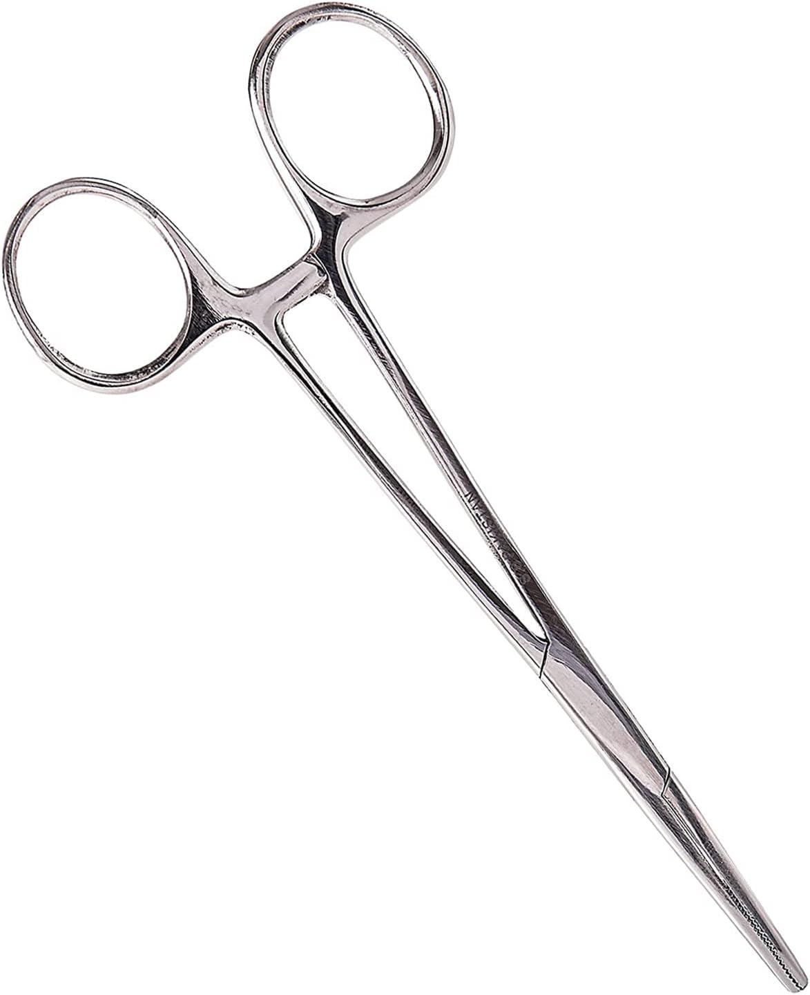 Amazon.com: MABIS Precision Kelly Forceps Locking Tweezers Clamp ...