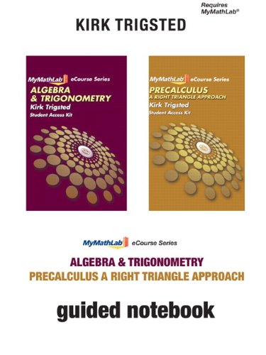 Guided Notebook for Trigsted Algebra & Trigonometry/Precalculus: A ...