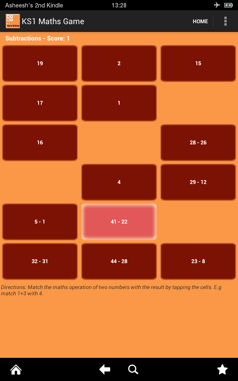 Key Stage 1(KS1) Maths Game - App on the Amazon Appstore