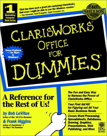 Amazon.com: ClarisWorks Office For Dummies: 9780764501135: LeVitus, Bob ...