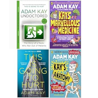Adam Kay 4 Books Collection Set (Undoctored, Kay's Marvellous Medicine ...