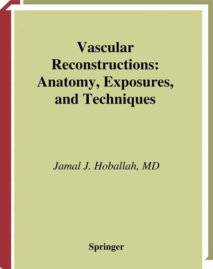 Amazon | Vascular Reconstructions: Anatomy, Exposures and Techniques ...