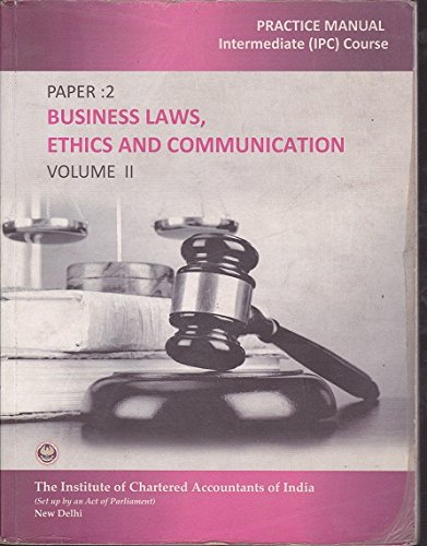 Buy ca ipcc law practice manual Book Online at Low Prices in India | ca ipcc law practice manual ...