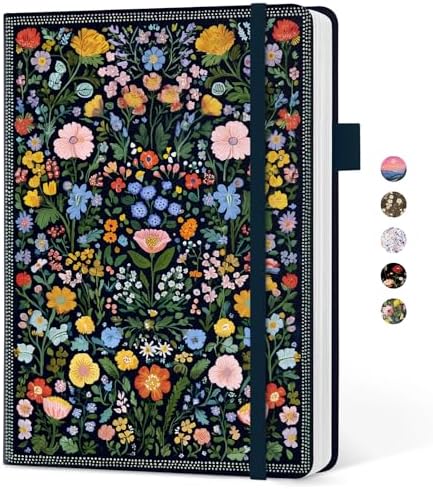 Amazon.com : Taja Aesthetic Lined Journal for Women, Pretty 6" x 8 ...