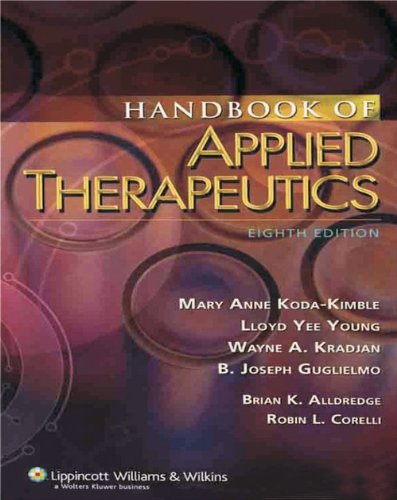 Handbook of Applied Therapeutics: 9788189836160: Amazon.com: Books