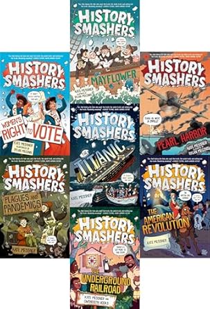NEW! History Smashers Series Complete 7 Books Collection: Amazon.co.uk ...