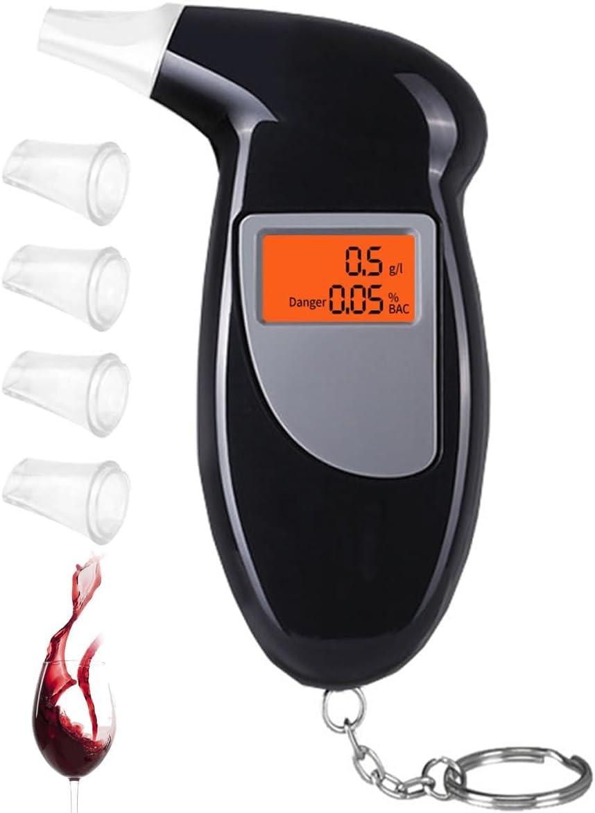 Sakar Digital Alcohol Breath Tester - Reliable Blood Alcohol Content ...
