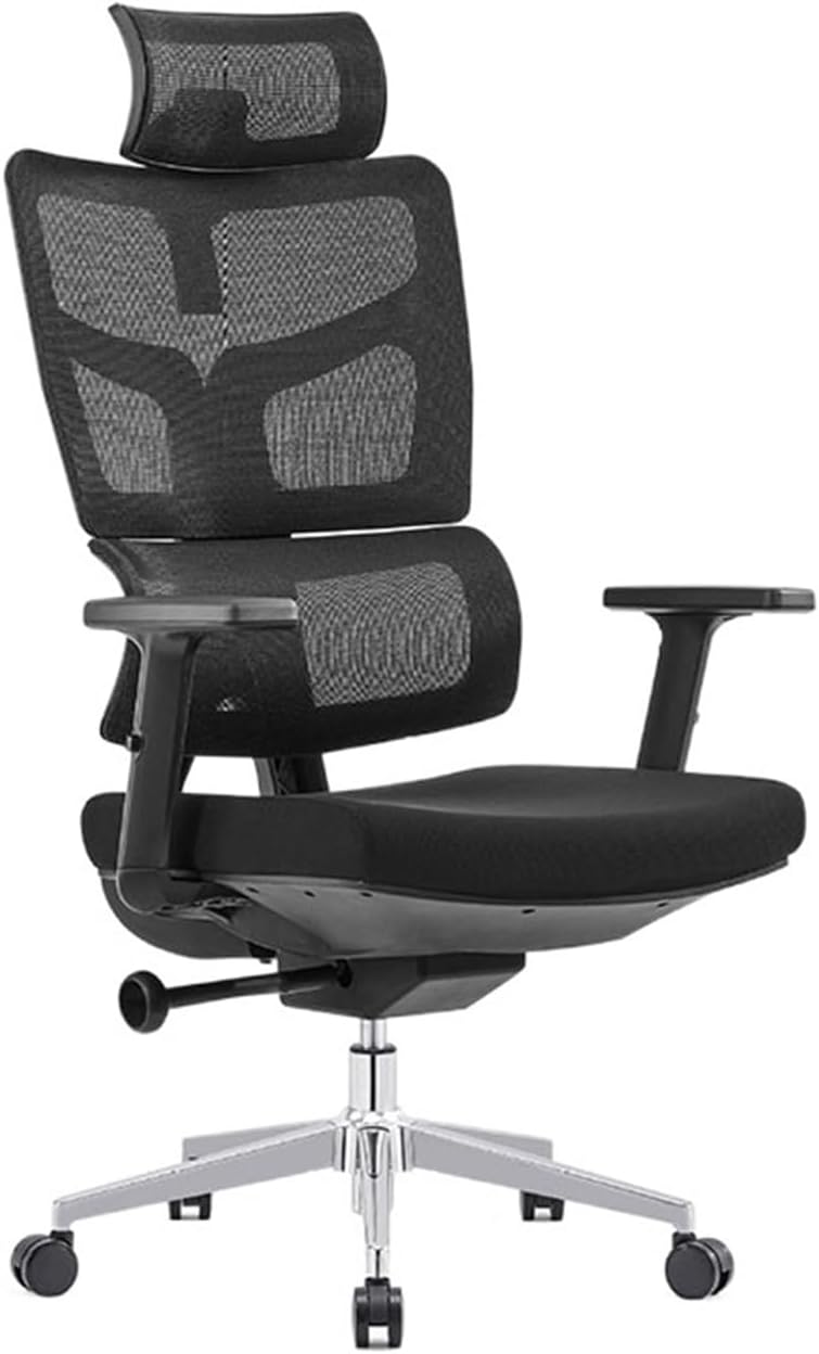 Amazon.com: Mesh Cloth Office Chairs Household Ergonomic Design Lifting ...