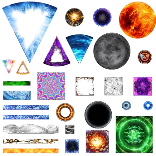 Snapklik.com : CZYY DND Area Of Effect Spell Templates - Set Of 28 ...