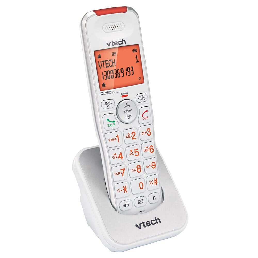 VTech 20150 DECT Cordless Handset - White (Requires VTech Voice Comms ...