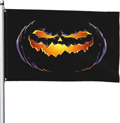 Amazon.com : NASIAN Halloween Flag 3x5 Outdoor Double Sided Scary ...