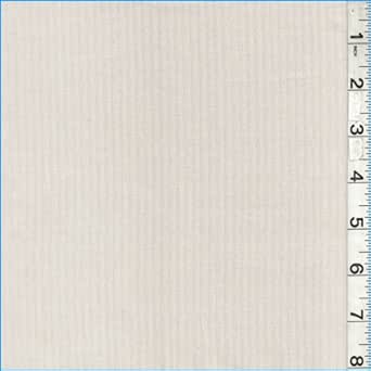 Amazon.com: Beige Fine Line Twill Fabric