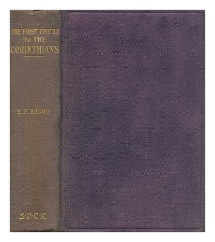 The First Epistle of Paul the Apostle to the Corinthians / with Introd ...