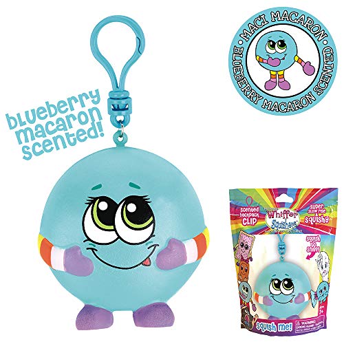 Whiffer Squishers Maci Macaron Slow Rising Squishy Toy Blueberry ...