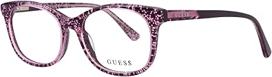 Amazon.com: Guess GU9181 Eyeglass Frames - Pink Frame, 47 mm Lens ...