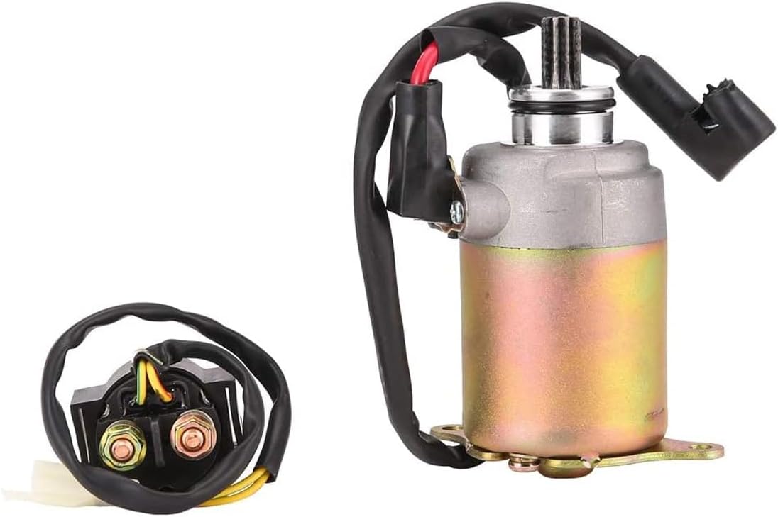 Amazon.com: GY6 Starter for GY6 4-Stroke Engine 150cc 125cc 50cc 200cc ...