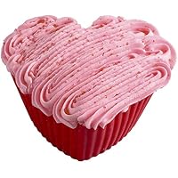 Amazon.com: Wilton Heart Silicone Baking Cups, 12 Count: Reusable ...