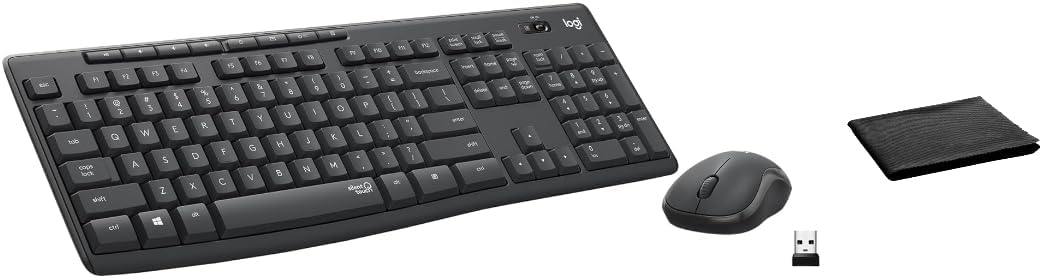 Amazon.com: Logitech MK295 Wireless Keyboard and Mouse Combo ...