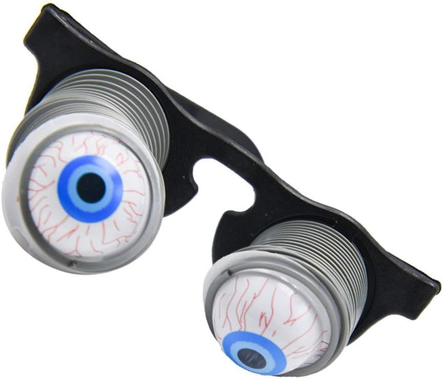 NUOBESTY 2pcs Droopy Eye Glasses Out Eyeglasses Spring Eyeball Eyewear ...