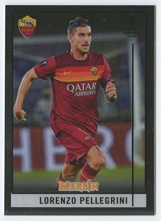 Amazon.com: 2020-21 Topps Merlin Chrome UEFA #56 Lorenzo Pellegrini AS ...