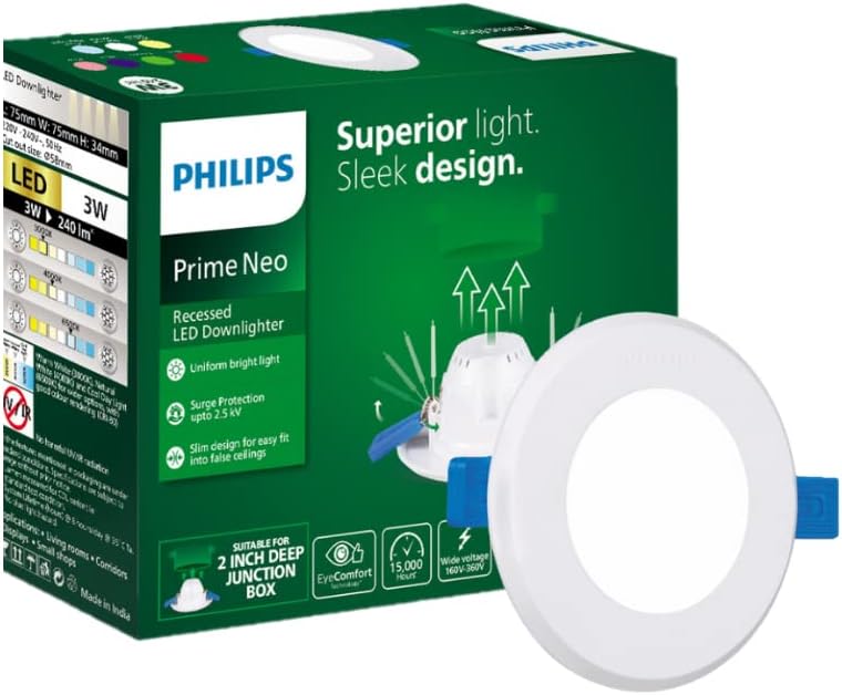 Buy Philips Astra Spot 2-watt LED Spotlight | LED Spotlight for Display ...