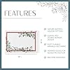Amazon.com: Elrene Home Fashions Winter Holiday Berry Bordered Fabric ...