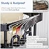 Amazon.com: Shower Caddy Hanging Over the Door: Over Glass Organizer ...