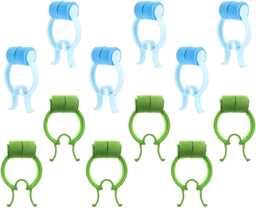 Ciieeo 12pcs Nose Bleed Stopper Clips Epistaxis Care Nose Fixing Clips ...